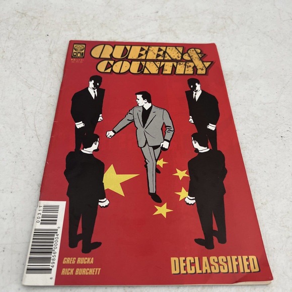 DC | Toys | Queen Country 3 Declassified Greg Rucka Oni Comics | Poshmark